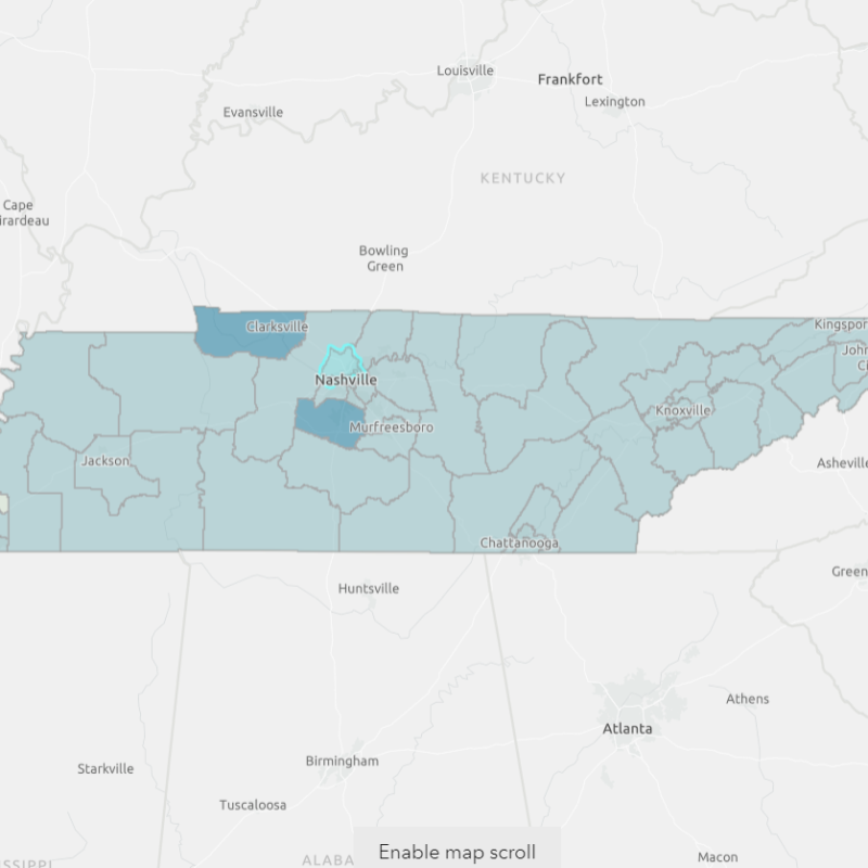 Data and Tools | Tennessee State Data Center