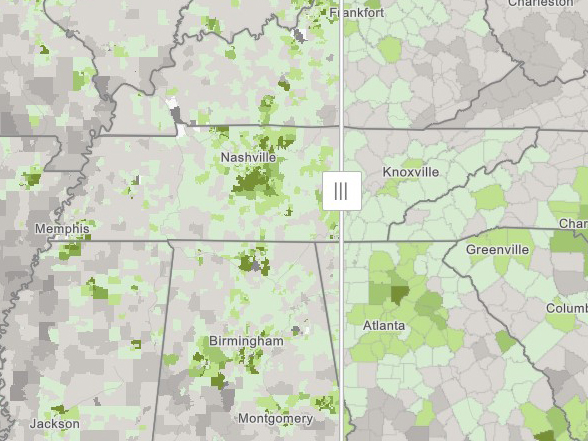 Producing Maps of Detailed Population Change between 2010 and 2020 ...